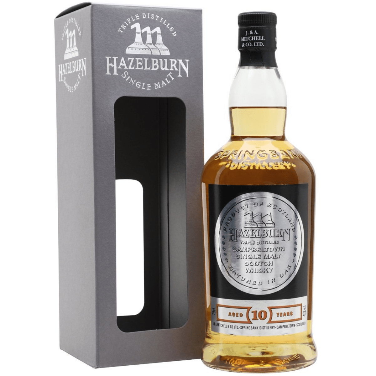 Hazelburn 10 Year Old 46% 70cl - Single & Available Whisky Shop