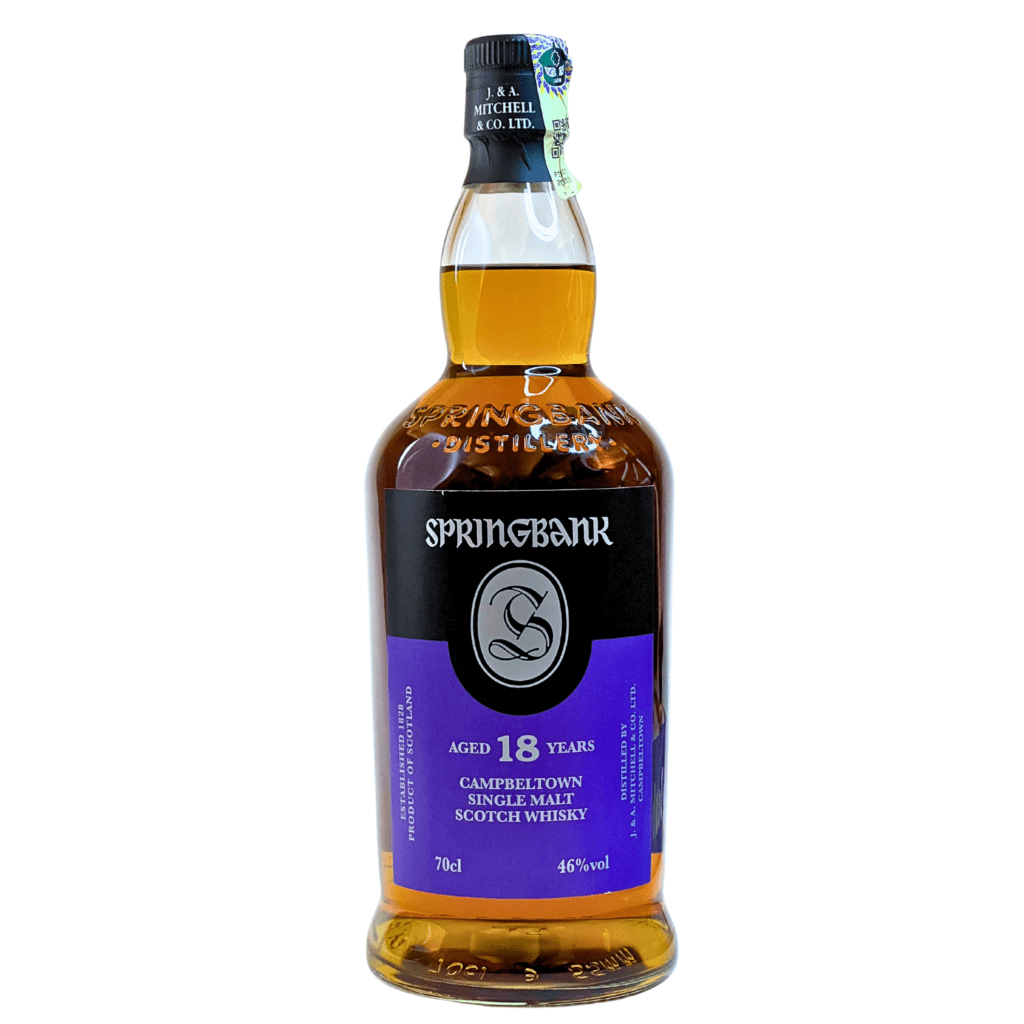 Springbank 18 Year Old - Single & Available Whisky Shop