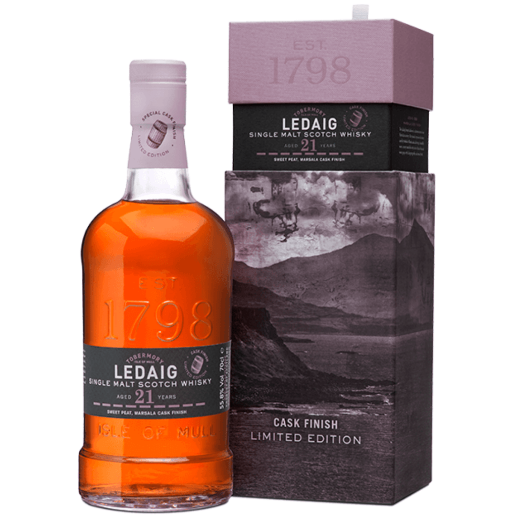 Ledaig Ltd Ed 1998 21 Year Old Marsala Finish 55.8% - Single ...