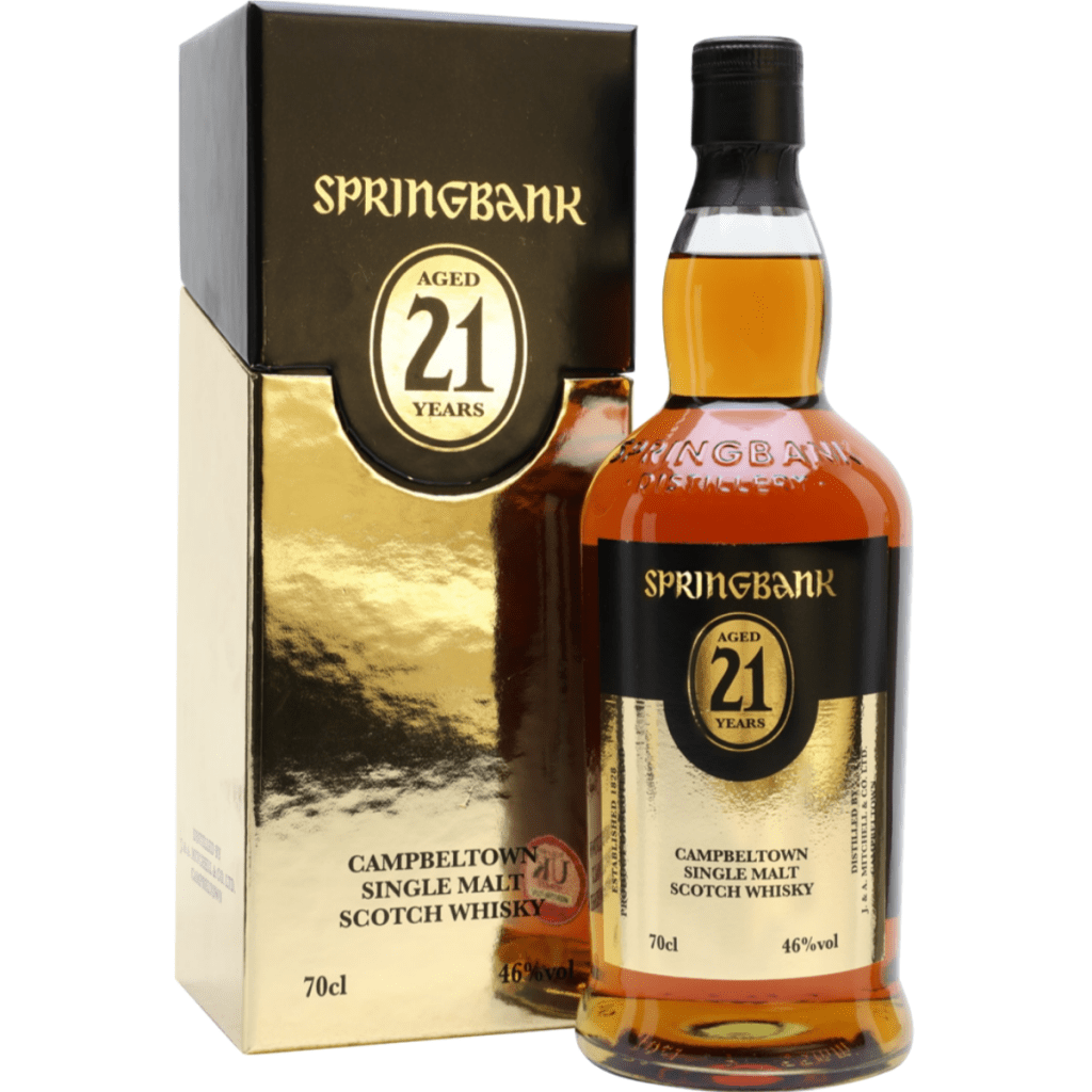 Springbank 21 Year Old - Single & Available Whisky Shop