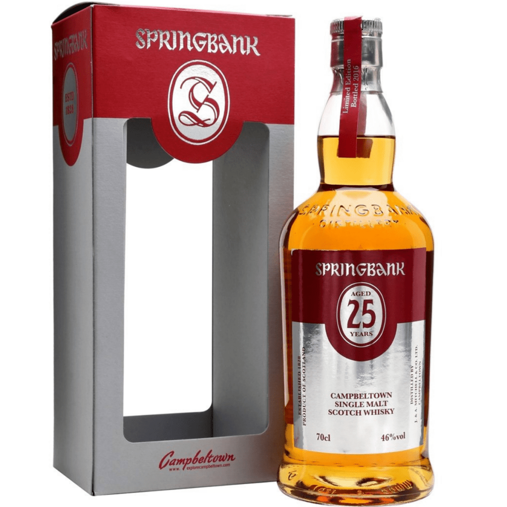 Springbank 25 Year Old 46% - Single & Available Whisky Shop