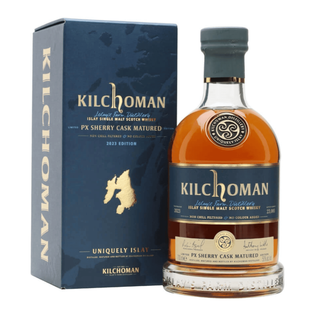 Kilchoman Ltd Ed PX Sherry Matured 50% - Single & Available Whisky Shop