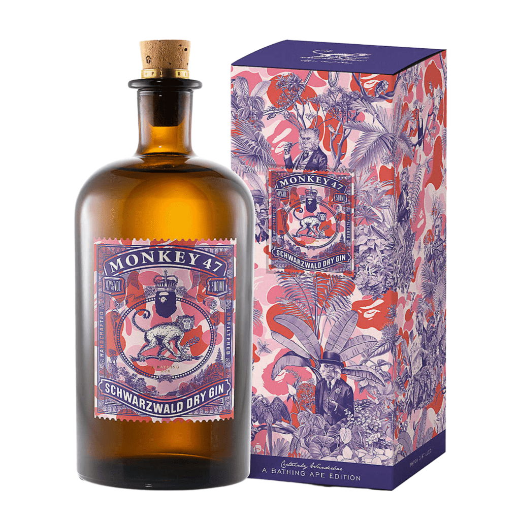 Monkey 47 'Schwarzwald' Dry Gin (A Bathing Ape Limited Edition ...