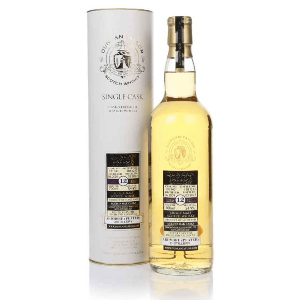 Duncan Taylor Single Cask, Ardmore Peated 2009 12 Year Old 54.9% ...