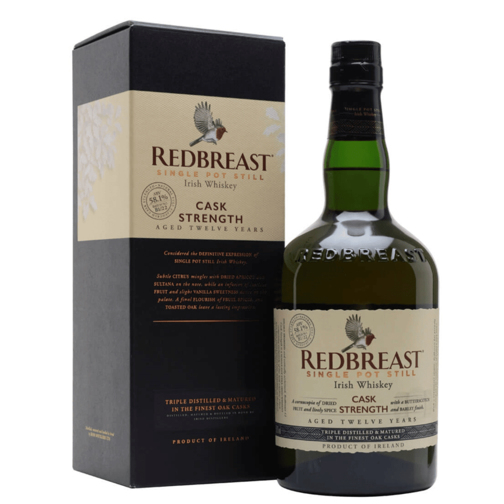 Redbreast 12 Year Old Cask Strength, Batch 1/22, 58.1% - Single ...