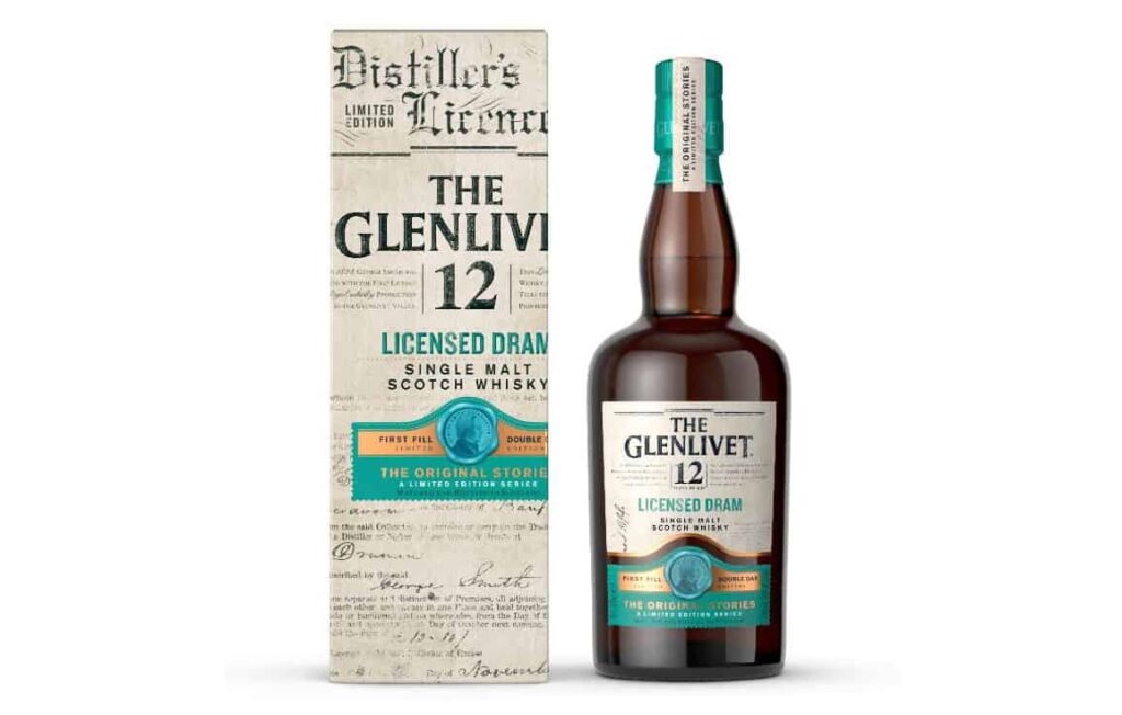 The Glenlivet Ltd Ed 12 Year Old Licensed Dram - Single & Available Whisky Shop