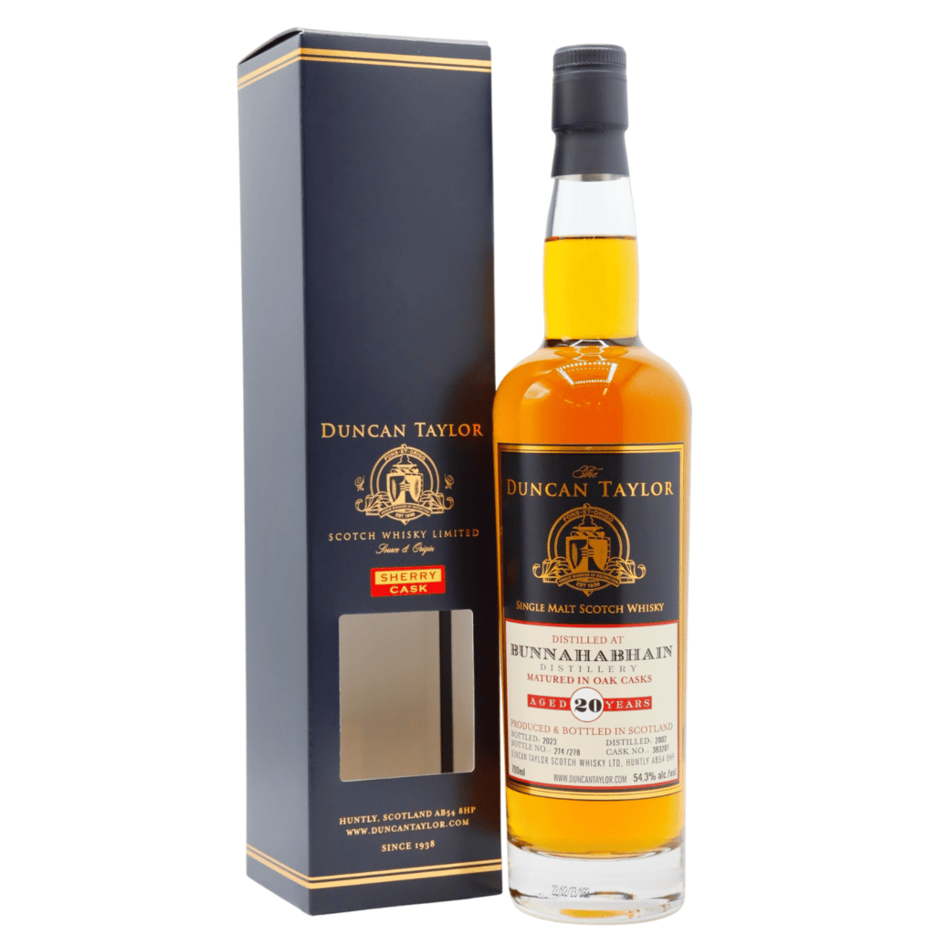 Duncan Taylor Single Cask, Bunnahabhain 2002 20 Year Old Sherry Cask 54 ...